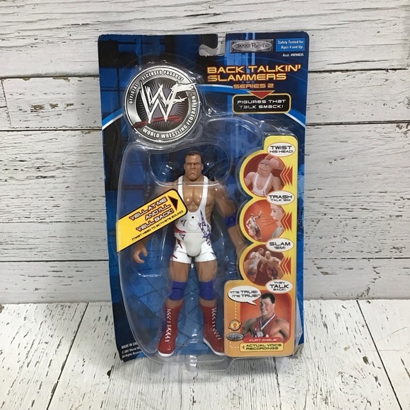 Jakks Pacific | Toys | 20 Wwe Wwf Back Talkin Slammers Toy Series 2 ...